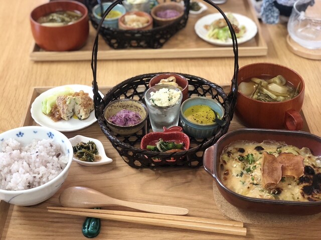 『美味しい野菜ランチ』by 半ライス大盛り★ : なんきちろん - 燕/カフェ [食べログ]