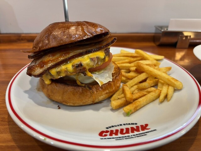 CHUNK BURGER STAND （チャンク バーガー スタンド）のご予約 - 北四番丁/ハンバーガー | 食べログ