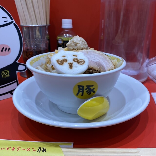 『可愛いが溢れていました』by puchine : ちいかわラーメン 豚 心斎橋 - 心斎橋/ラーメン [食べログ]
