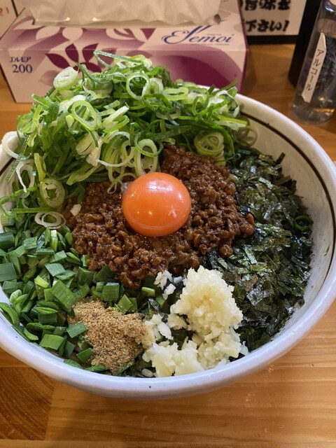 【閉店】濃厚担々麺 はなび 名駅店 亀島 台湾まぜそば 食べログ