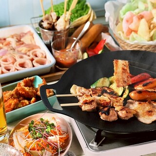 スタンダードプラン 5,000円 : モアーズ BBQ ビアガーデン （MORE'S BBQ BEER GARDEN） - 横浜/ビアガーデン | 食べログ