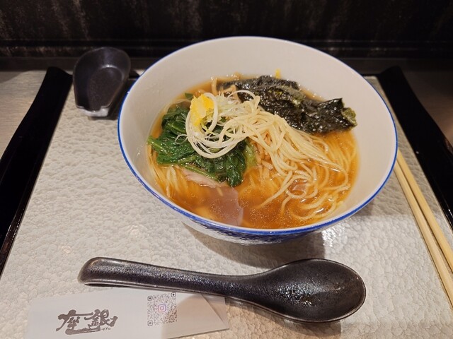 『大阪の有名店』by lain4337 : 鶏soba 座銀 KITTE丸の内店 - 東京/ラーメン [食べログ]