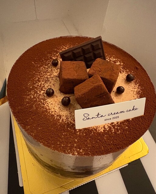 Santa CREAM CAKE - 天神/ケーキ | 食べログ