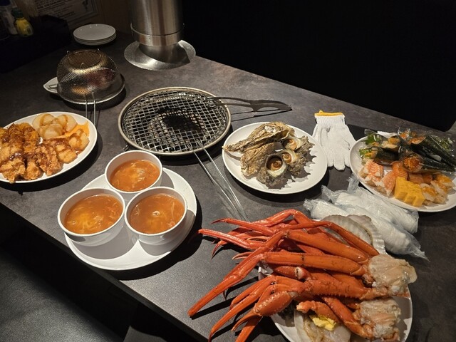 Seafood Buffet Dining Ginza Happo Reservation - Shimbashi/Yakiniku (BBQ ...