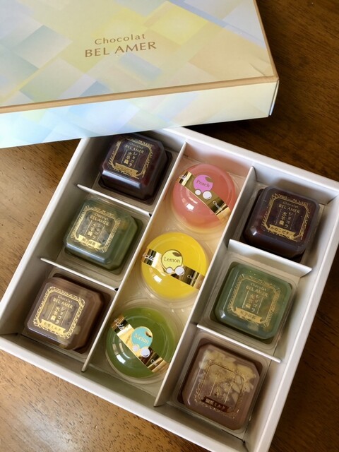 ショコラ水羊羹＆国産フルーツゼリー” ️』by bigstone-319 : ショコラ ベル アメール そごう横浜店 （Chocolat BEL AMER） - 横浜/チョコレート [食べログ]
