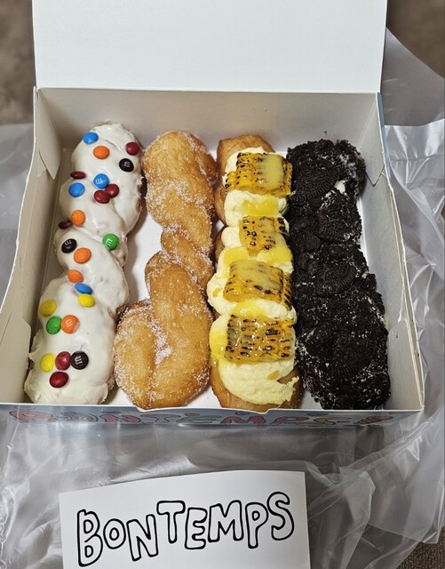 『見た目も可愛いドーナツをテイクアウト』by ponponpopopooon : BONTEMPS 熊本上通店 （ボンタン） - 通町筋/カフェ [食べログ]