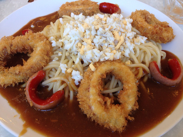 『知る人ぞ知る 味噌あんかけパスタ‼︎のナポリさん。』by momotaro1 : ナポリ - 尼ケ坂/パスタ [食べログ]