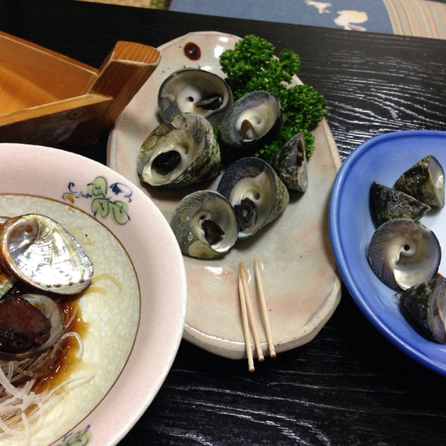 『お刺身も一手間かけてありました』by 温泉ぐるめ : 地魚懐石 魚村 （ぢさかなかいせき さかなむら） - 安房小湊/魚介料理・海鮮料理 ...