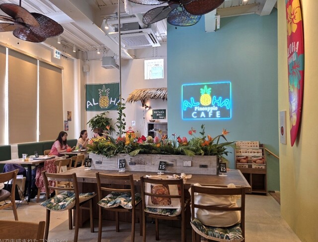 ALOHA CAFE Pineapple 梅田茶屋町店 - 大阪梅田（阪急）/カフェ | 食べログ