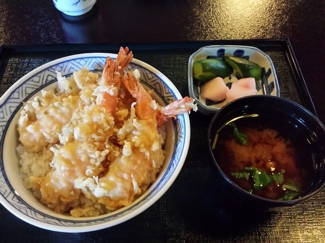 『エビ天丼』by ドドッグ : 味匠 天宏 （あじしょう てんひろ） - 磐田/日本料理 [食べログ]