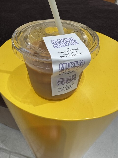 MILK TEA SERVICE BEAMS CULTUART TAKANAWA - 高輪ゲートウェイ/ティースタンド | 食べログ