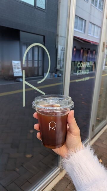 R COFFEE STAND Powered by LUUP - 虎ノ門ヒルズ/コーヒースタンド | 食べログ