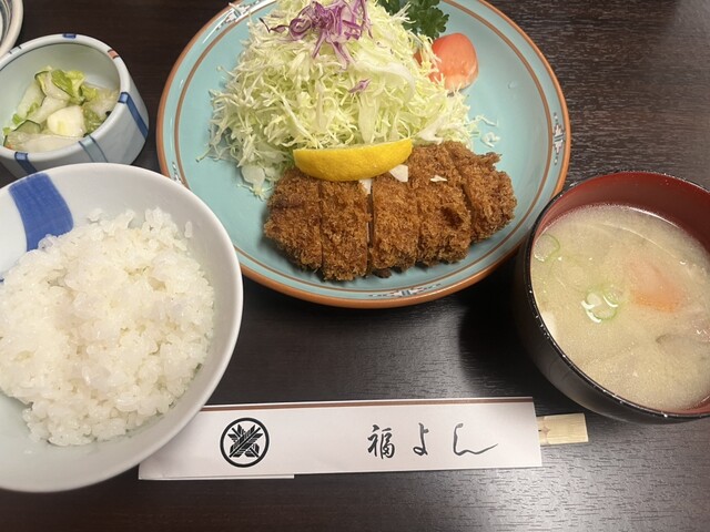 by おすすし : 福よし - 館林/とんかつ [食べログ]