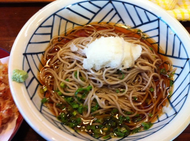 『フワサク！桜えびかき揚げ！』by ぱぴぷぺ : そば処 鐘庵 岡崎若松店 - 岡崎/そば [食べログ]