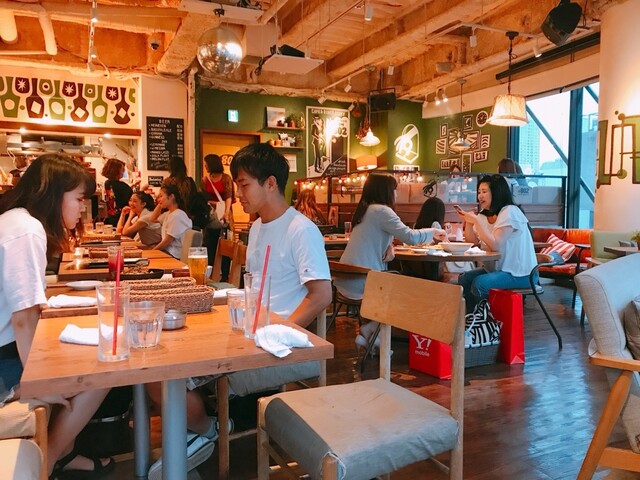 内観写真 : ＃802 CAFE&DINER 渋谷店 （ハチマルニ カフェアンドダイナー） - 渋谷/ダイニングバー | 食べログ
