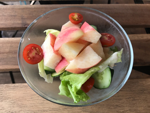 『さすがは山梨！桃のピザに桃のパスタ』by soutaそーた : ペスカショップ （【旧店名】グリーンテーブルカフェ） - 東山梨/カフェ ...