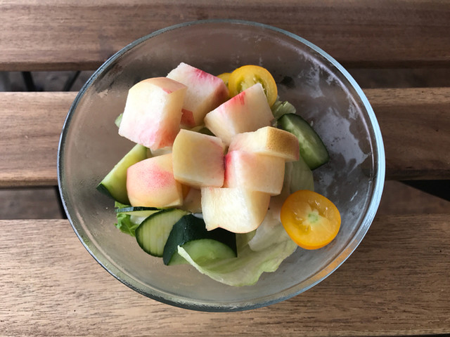 『さすがは山梨！桃のピザに桃のパスタ』by soutaそーた : ペスカショップ （【旧店名】グリーンテーブルカフェ） - 東山梨/カフェ ...