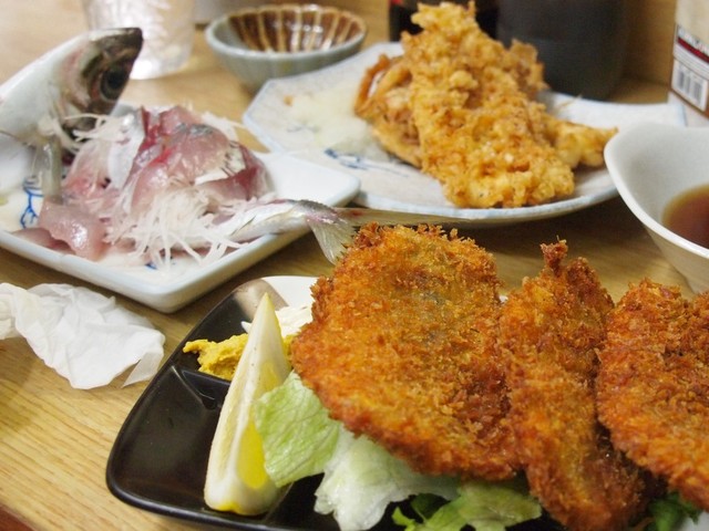『味美食堂、有名な走水の根付き鯵の刺身が食べられます』by 杜甫々（とほほ） : 味美食堂 - 浦賀/食堂 [食べログ]