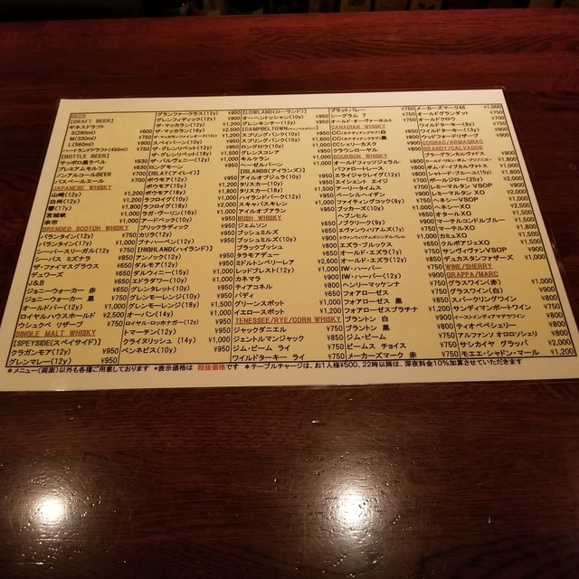 メニュー写真 2ページ目 : エムズ バー アンド カッフェ （M's Bar & Caffe） - 神楽坂/バー | 食べログ