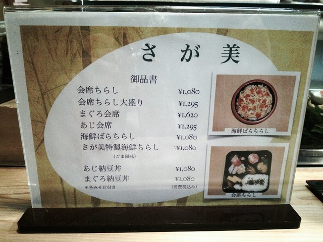 メニュー写真 : 【移転】さが美 （さがみ） - 築地/寿司 | 食べログ