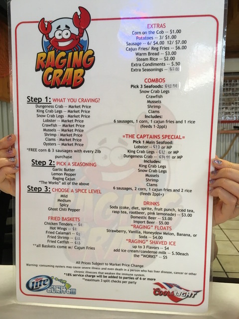 口コミ一覧 : 【閉店】Raging Crab （レイジング･クラブ） - キングストリート/シーフード [食べログ]