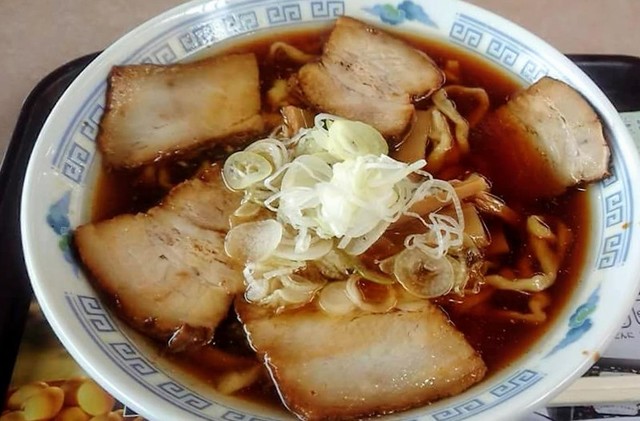 『みどり湯食堂の限定麺「炙り三昧・鴨出汁ラーメン」』by 爆発五郎 : 麺処 若武者 弐號店 大正浪漫 ラーメン 名物温泉ぶためし みどり湯 ...