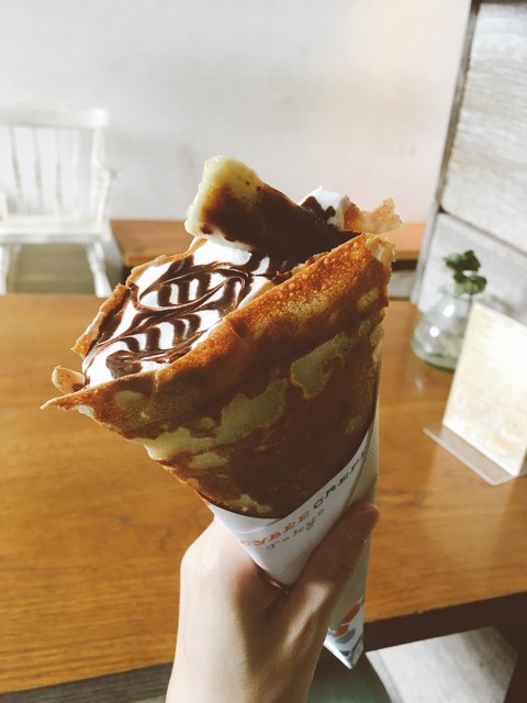 『パリパリ生地がクセになる美味しさ★』by ゆずぽん1024 : HONEY BEE CREPE Tokyo - 高円寺/クレープ・ガレット ...