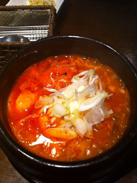 『熱々スンドゥブ』by おにりえ : 【閉店】DRAGON 純豆腐 中目黒店 （ドラゴン スンドゥブ） - 中目黒/韓国料理 [食べログ]